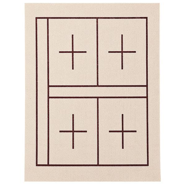 ●しなやかで、しわになりにくい上質のフェルトを使用しております。●練習用に最適な6つと4つのマス目が入っています。●カラー： ベージュ●型： セリース●商品サイズ： 270×360×2mm●商品重量： 39g●素材： ポリエステル【メーカー...