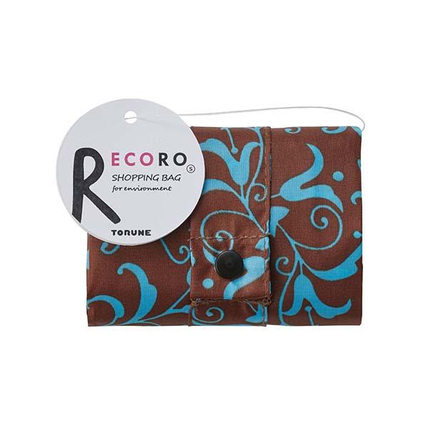 ●コンパクトに折りたためて持ち運び便利なショッピングバッグ♪●見掛容量／約6L●耐荷重／約4kg（2Lペットボトル約2本分）●入数： 1個入●材質： 本体:ポリエステル、ボタン:ポリアセタール樹脂●商品サイズ： 約320×400mm（持ち手...