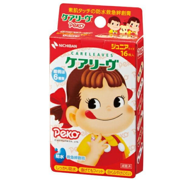 ●みんなに大人気のキャラクターが、かわいくて高機能なケアリーヴキャラクターになりました。＜特徴＞●お子さまのかわいい指にフィットするジュニアサイズ。●絵柄は6種類入っています。●防水・透湿フィルム採用で水の侵入をシャットアウト。●水に強い粘...