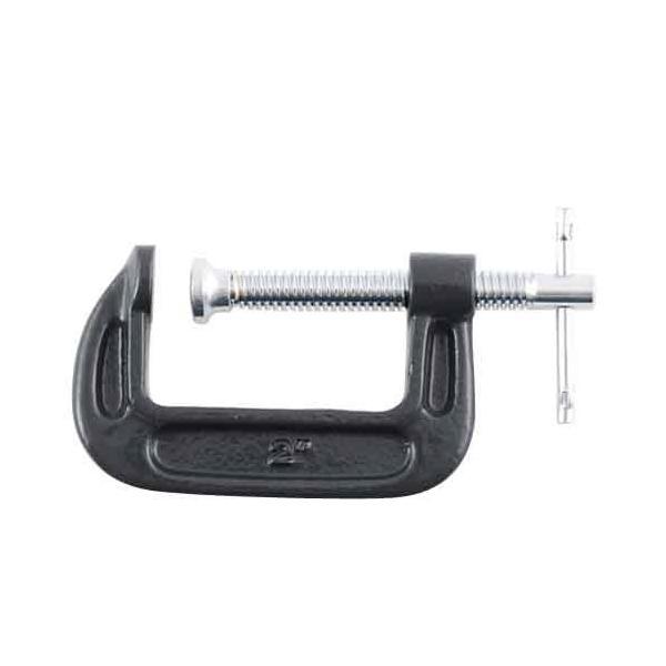 ●強度に優れたクランプです。●仮止めに最適です。●用途： 木工作業などの仮止め●規格： KC-50●商品サイズ： 幅115×高さ60×奥行き18mm●重量： 200g●最大口幅： 50mm※吊り具として使用しないで下さい。 ※足場等の接続に...