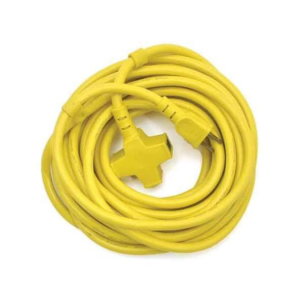 ●やわらかくて、ねじれない電源延長用コードです。●耐寒性に優れており、冬季でも固くなりません。●1500Wまで使用可能です。●用途： 電動工具・掃除機などの電源延長用コード●規格： NC-1 イエロー●商品サイズ： 幅220×高さ220×奥...