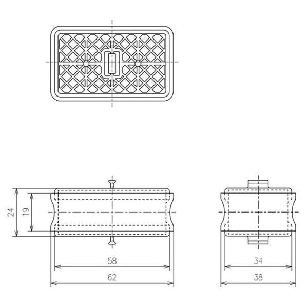 ●脱臭ユニット付ウォシュレットの取替え用「触媒」です。説明書に従って、脱臭フィルターのお手入れをされても、トイレの臭いが気になる際に交換する部品となります。●使用対象商品： TCF2121、TCF316、TCF316H、TCF317、TCF...