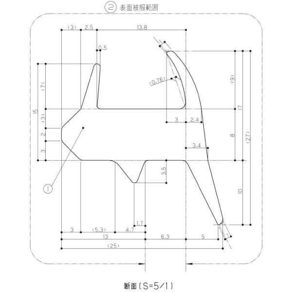 ●L＝1405●色： ソフトグレー●材質： オレフィン系熱可塑性エラストマー（本体）、高摺動性オレフィン（表面被覆）【メーカー名】TOTO（株）【メーカー品番】EKK24159#AGG