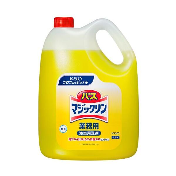 特長●クリーミィな泡が汚れを吸着洗浄できます。湯垢や皮脂汚れをしっかりと落とします。●床や壁のしつこいぬるぬる汚れもすっきり落とします。●手肌に優しい中性タイプです。用途●浴室用洗剤。仕様●容量(L)：4.5●容量(kg)：4.63●高さ×...