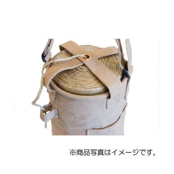 ●バインダーヒモ、麻縄などを入れて楽に引き出せる肩紐つき専用手さげ袋（麻縄ケース）。作業効率大幅アップ。●玉巻、チーズ巻などで直径16.5cm、高さ25cmまでのあらゆるヒモ、ロープなどが収納出来ます。●上下に設けたハトメ穴からヒモを引き出...