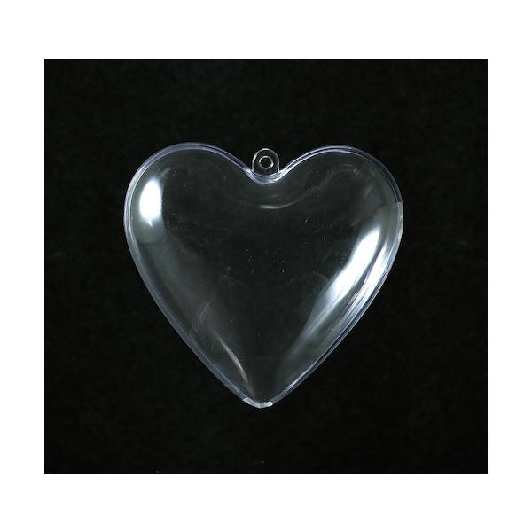 ●中身が見えるクリア仕様！かわいいハート型カプセル！●かわいいハート形の透明カプセルです。●ホルダー付きなので、紐やチェーンを通して簡単に吊り下げられます。●中身が見えるクリア仕様で、ギフト包装、推し活グッズ、店頭ディスプレイなど幅広い用途...