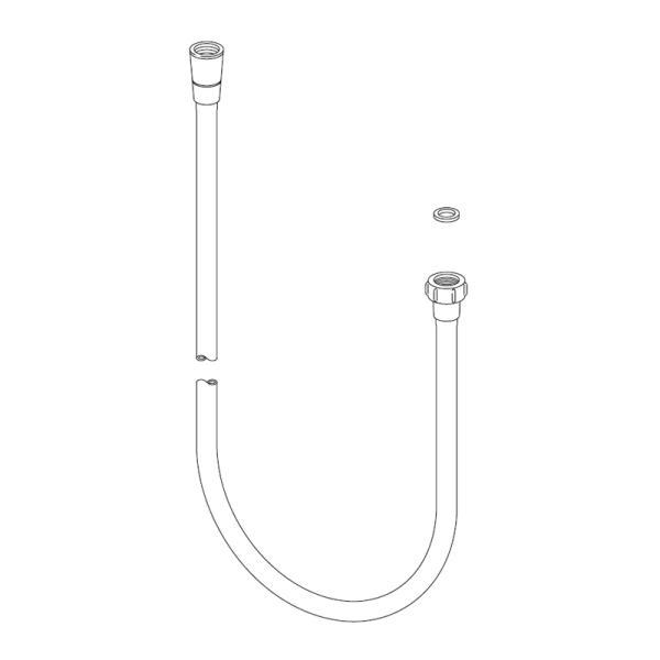 ●樹脂製防カビシャワーホース： 1.6m【メーカー名】（株）LIXIL【メーカー品番】A-1882-3