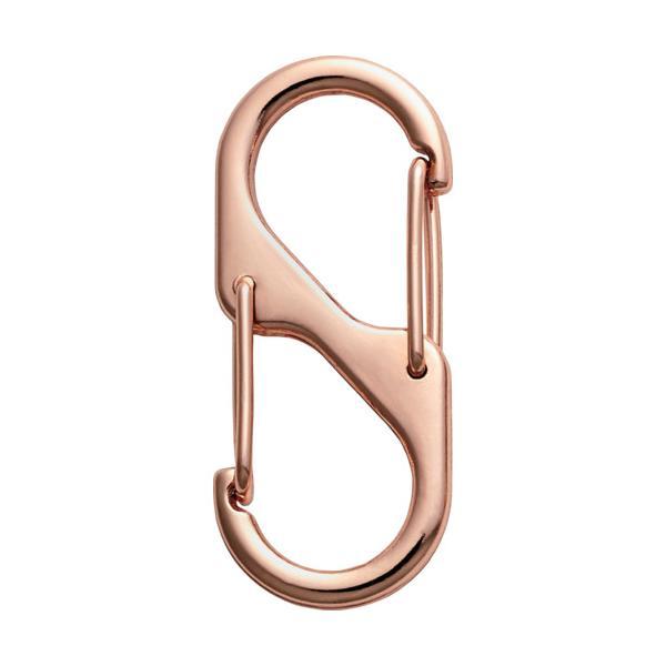 特長●カラータイプのエスフックカラビナです。●カラーキーパーツ台紙セットもあります。用途●キーホルダーとして仕様●色：ピンクゴールド●A（mm):35●B(mm)：10●C(mm)：7材質●亜鉛ダイカスト質量・質量単位●5.0g【メーカー名...