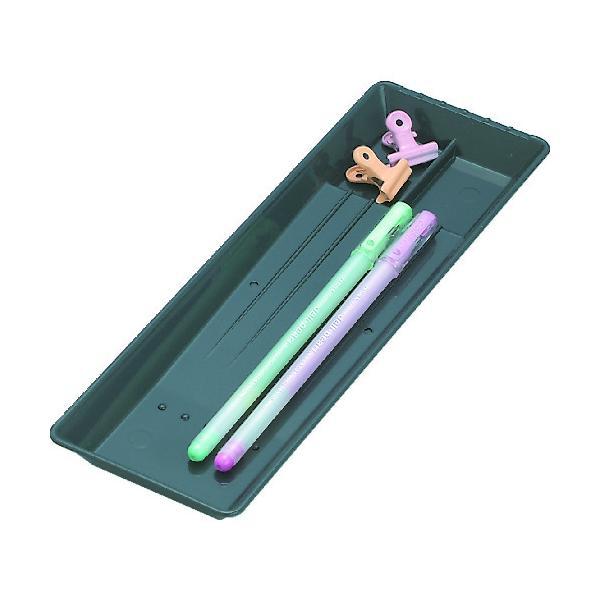 特長●筆記具の整理整頓に便利です。仕様●幅(mm)：80●奥行(mm)：240●高さ(mm)：15●サイズW(mm)：80●サイズD(mm)：240●サイズH(mm)：15●GPNエコ商品ねっと掲載品材質●本体:再生ABS樹脂質量・質量単位...