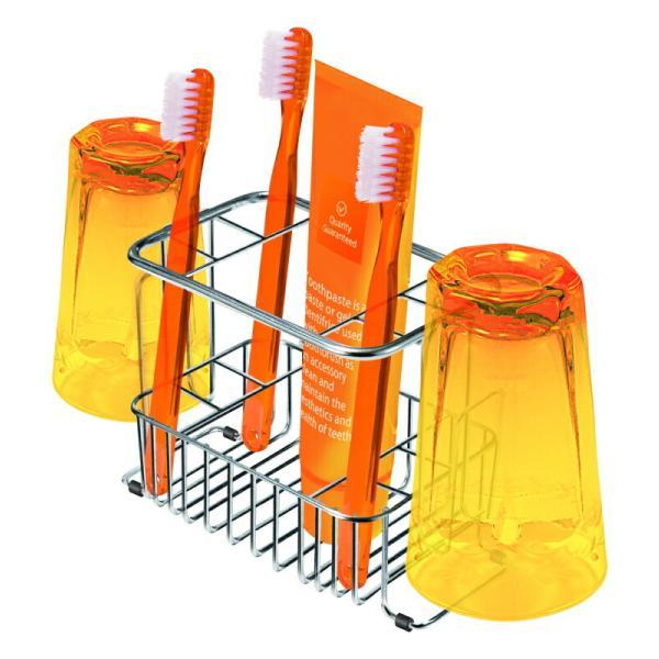 ●バスルームの小物類をコンパクトにスッキリ収納。●商品サイズ（mm）： 141W×72D×96H●材質： 本体＝ステンレス鋼、スベリ止め＝塩化ビニル樹脂●耐荷重： 3.0kg※商品写真は、使用イメージです。【メーカー名】アスベル（株）【メー...