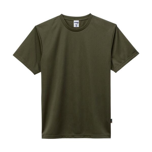 特長●汗をニオイにしない、ポリジン加工を施した商品。●高機能×こだわりシルエット×ポリジン。●ドライTシャツのスタンダードTシャツ。仕様●色：カーキ●サイズ：130●着丈(cm)：52●袖丈(cm)：16●肩幅(cm)：32質量・質量単位●...