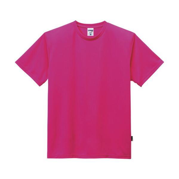 特長●汗をニオイにしない、ポリジン加工を施した商品。●高機能×こだわりシルエット×ポリジン。●ドライTシャツのスタンダードTシャツ。仕様●色：ショッキングピンク●サイズ：L●着丈(cm)：71●袖丈(cm)：22●肩幅(cm)：46質量・質...
