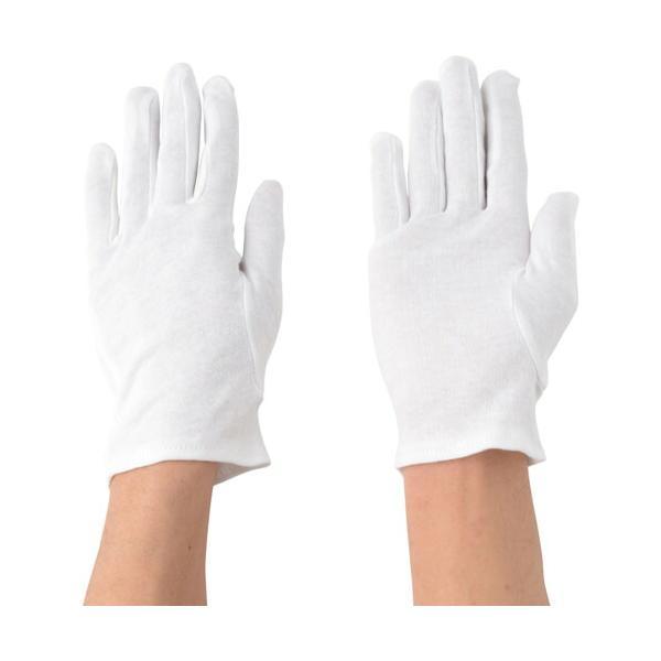 特長●綿１００％で吸汗性に優れた商品です。用途●精密部品の組み立て・金属加工仕様●色：ホワイト●サイズ：フリー●全長(cm)：21.0●手のひら周り(cm)：16.6●中指長さ(cm)：8.4●厚さ(mm)：0.5●マチ：あり材質●綿100...