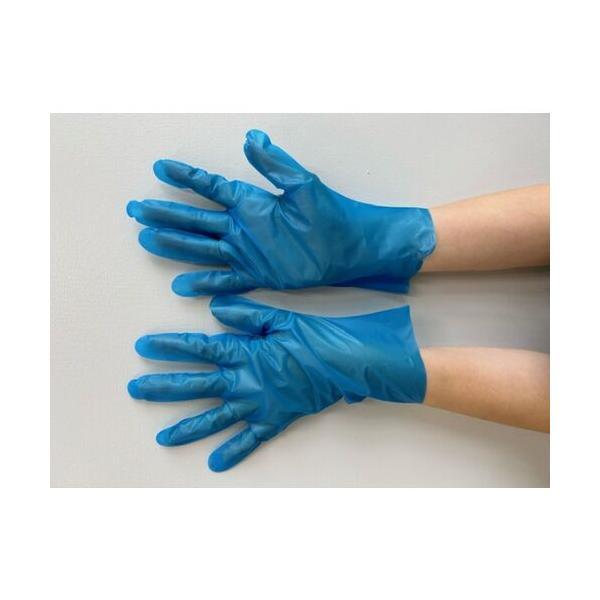 特長●ストレッチ素材により手や指先にフィットします。●便利な左右兼用タイプのためムダなくお使いいただけます。●焼却しても有害なガスが発生しません。用途●食品加工、介護。仕様●色：ブルー●サイズ：SS●全長(cm)：25.5●手のひら周り(c...
