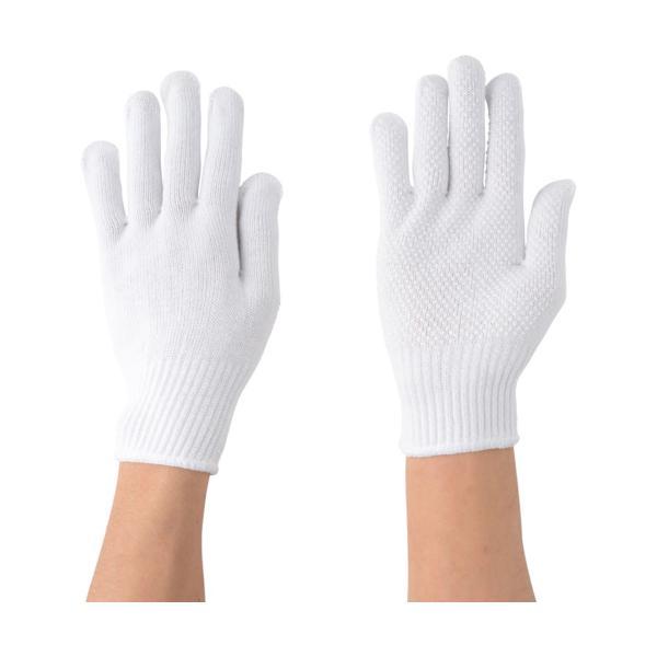 特長●手にやさしく、吸汗性に優れた綿100％の手袋です。●薄手タイプの手のひらスベリ止め付手袋です。用途●軽作業・日曜大工・一般作業仕様●色：ホワイト●サイズ：S●ゲージ数：10●全長(cm)：19●手のひら周り(cm)：18●中指長さ(c...