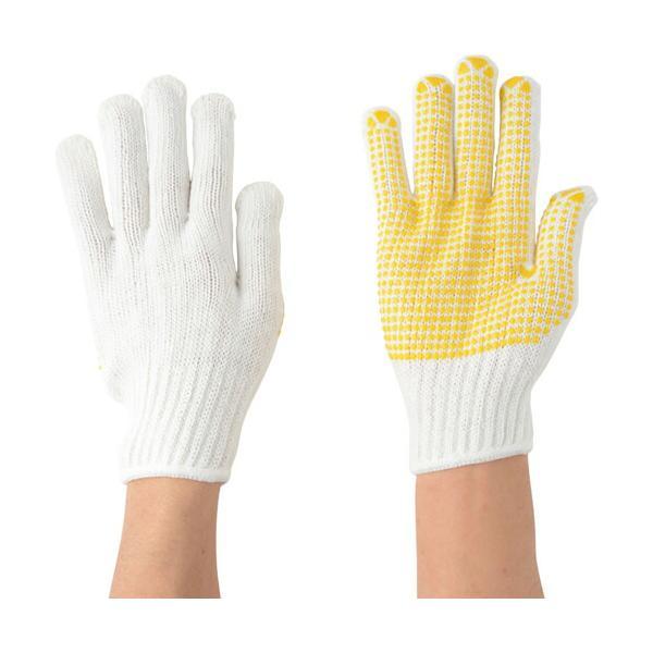 特長●軍手にスベリ止めを付けた手袋です。用途●軽作業・日曜大工・一般作業仕様●色：ホワイト●サイズ：S●ゲージ数：7●全長(cm)：20.5●手のひら周り(cm)：18.4●中指長さ(cm)：7.3●厚さ(mm)：2.3●10ゲージ材質●手...