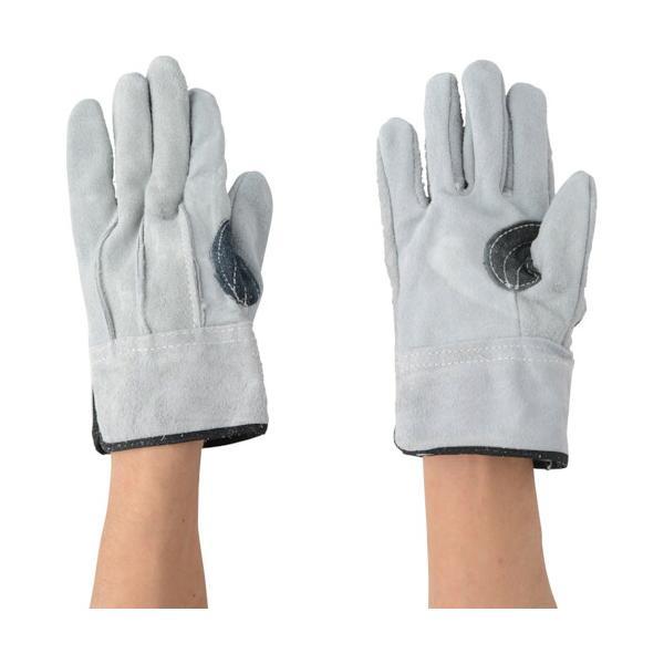 特長●耐熱性・耐久性に優れています。●親指付根は黒色の床革当付きです。用途●建設・土木・鉄鋼・機械・運輸・電工・造園などの重作業仕様●サイズ：L●全長(cm)：23●手のひら周り(cm)：24●中指長さ(cm)：7.8●厚さ(mm)：1.5...