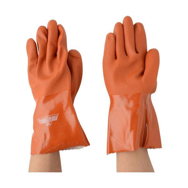 特長●柔らかさと丈夫さを兼ね備えた作業用手袋です。用途●農業・水産・漁業・清掃・サービス業・運輸・物流業・自動車関連業・土木・建築業仕様●色：ブラウン●サイズ：LL●全長(cm)：30●手のひら周り(cm)：24.5●中指長さ(cm)：8....