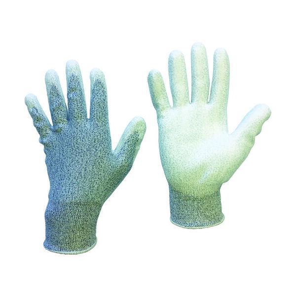 特長●手のひらにポリウレタンコーティングを施しすべり止め効果があります。用途●金属加工業・ガラス作業。仕様●色：グレー●サイズ：S●全長(cm)：20.9●手のひら周り(cm)：17.8●中指長さ(cm)：6.9●厚さ(mm)：1.2●ゲー...