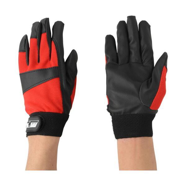 特長●柔軟性・通気性・透湿性に優れ、耐久性にも優れています。用途●内装工事・土木・建築業・重機運転仕様●色：レッド●サイズ：LL●全長(cm)：22.5●手のひら周り(cm)：21●中指長さ(cm)：8.6●厚さ(mm)：0.6●袖口タイプ...