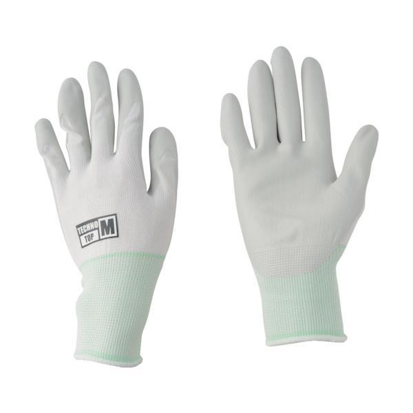 特長●長繊維ポリエステル糸を使用していますので、ホコリの発生を抑制します。●摩耗性に優れたニトリルゴムをコーティングしてあります。用途●機械部品組立。仕様●色：グレー●サイズ：M●ゲージ数：13●全長(cm)：23●手のひら周り(cm)：2...