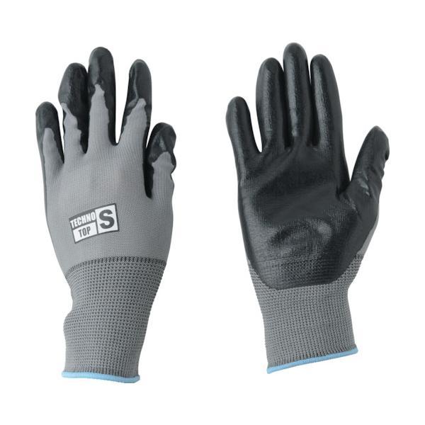 特長●長繊維ポリエステル糸を使用していますので、ホコリの発生を抑制します。●摩耗性に優れたニトリルゴムをコーティングしてあります。用途●機械部品組立。仕様●色：ブラック●サイズ：S●ゲージ数：13●全長(cm)：22●手のひら周り(cm)：...