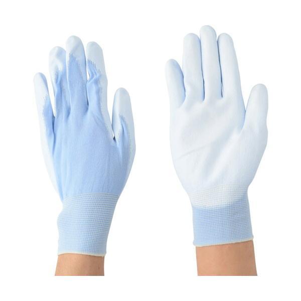 特長●長繊維ウーリーナイロンを使用していますので、ホコリの発生を抑制します。●手のひら部分にウレタン樹脂をコートしています。用途●精密機械工業・流通作業。仕様●色：ブルー●サイズ：LL●全長(cm)：24.5●手のひら周り(cm)：19.0...