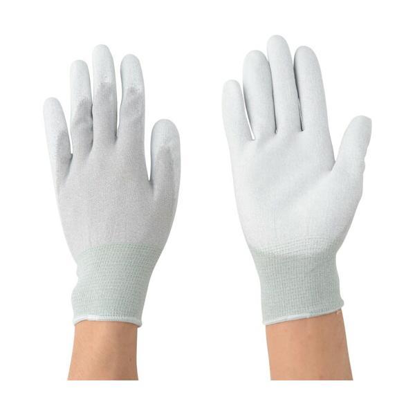 特長●カーボンを含んだ長繊維ウーリーナイロンを使用し、摩擦帯電・接触帯電の発生を防ぎ、ホコリの発生を抑制します。●伸縮性の高いナイロンで手にフィットします。用途●電子部品組み立て作業仕様●色：グレー●サイズ：M●ゲージ数：15●全長(cm)...