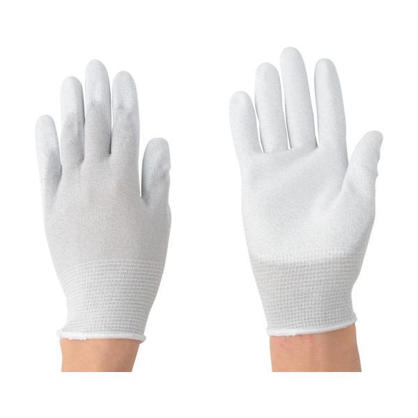 特長●カーボンを含んだ長繊維ウーリーナイロンを使用し、摩擦帯電・接触帯電の発生を防ぎ、ホコリの発生を抑制します。●伸縮性の高いナイロンで手にフィットします。用途●電子部品組み立て作業仕様●色：グレー●サイズ：S●ゲージ数：15●全長(cm)...