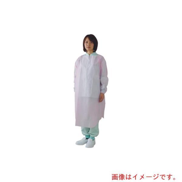 特長●袖付タイプの使いきり防水エプロンです。●ポリエチレン製で水分を通さないため、バリア性に優れています。●袖口はゴム仕様になっており、袖がずれ上がってくることを防ぎます。用途●食品加工、医療介護。仕様●色：ピンク●サイズ：フリー●着丈(c...