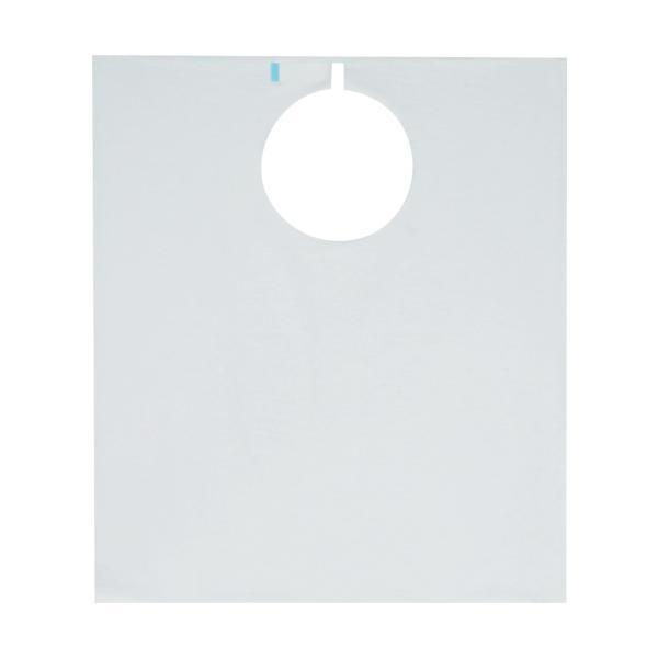 特長●表は吸水、裏は防水性に優れています。●首元のワンタッチシールで容易に装着が可能です。●使い捨てタイプで感染予防対策に役立ちます。用途●病院での検査や処置。仕様●色：ホワイト●サイズ：フリー●着丈(cm)：60●幅(cm)：52●厚さ(...