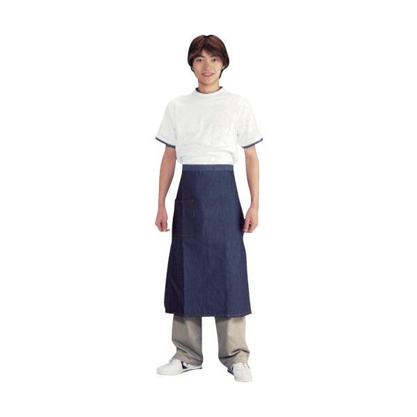 特長●10オンスデニムを使用した腰下前掛です。●ポケット付です。用途●倉庫作業・運送業・一般作業仕様●色：ネイビー●サイズ：フリー●幅(cm)：55●厚さ(mm)：0.7●長さ(cm)：78材質●綿質量・質量単位●232.0g【メーカー名】...