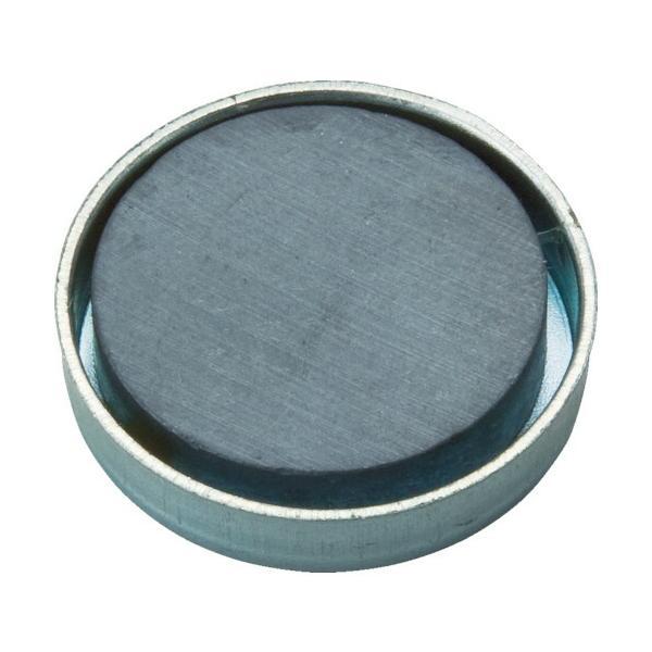 【特長】●キャップを付けることにより、磁石単体より5倍〜10倍の吸着力が上がります。【用途】●吸着用。●表面磁束密度（T）： -●吸着力（N）： 33.32●外径（mm）： 28.8●厚さ（mm）： 5.6●材質： マグネット:フェライト磁...