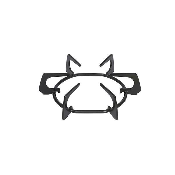 ●小バーナー用。●サイズ： 直径165mm（ツメ部分含む）／内径108mm●色： 黒●ハーマン品コード： DG3C120470104