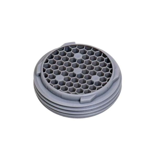 ●洗面化粧台の水栓部吐水口先端の網です。●サイズ： 直径17.5mm●色： グレー●対応製品名： TL385CGV2（Z）【メーカー名】（株）ノーリツ【メーカー品番】SGK7Y00