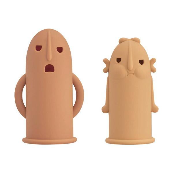 特長●・外れにくいキャップタイプです。●・フィットしやすい内側リブ付です。●・紙をキャッチしやすい凸凹加工されています。●・つける指に合わせて選べる2サイズ入りです。仕様●サイズ：(大)高さ44mm・(小)41mm●内径(mm)：(大)17...