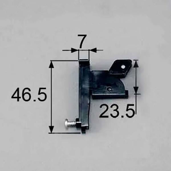●内容物： 本体×1（調整ネジ付き）●材質： 樹脂製 ●色： ブラック●対象商品： 発売時期 TS網戸89.4〜94.3【メーカー名】（株）LIXIL【メーカー品番】FNMT223