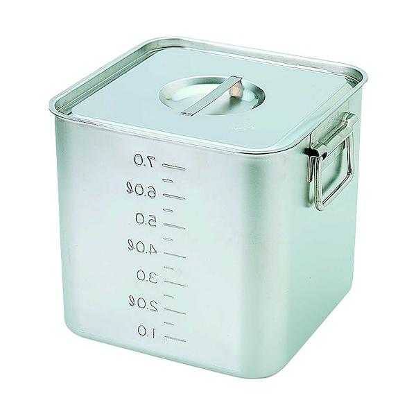 特長●NSF認定製品。●フランジ部がフラットなので洗浄しやすく、衛生的に使用していただけます。用途●食品の保管に。仕様●容量(L)：1.7●有効内寸(mm)奥行：120●有効内寸(mm)高さ：120●有効内寸(mm)幅：120●板厚(mm)...