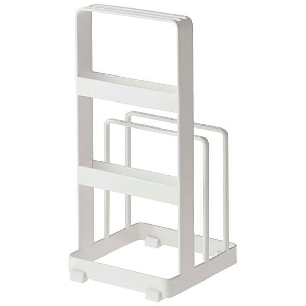 ●包丁2本とまな板をすっきり収納。●薄いまな板と厚手のまな板を収納可能。●接する面が少ないので乾きやすくクリーン。●商品サイズ： 約W10×D10×H21.5cm●商品重量： 約390g●品質表示： 本体:スチール（ユニクロメッキ+粉体塗装...