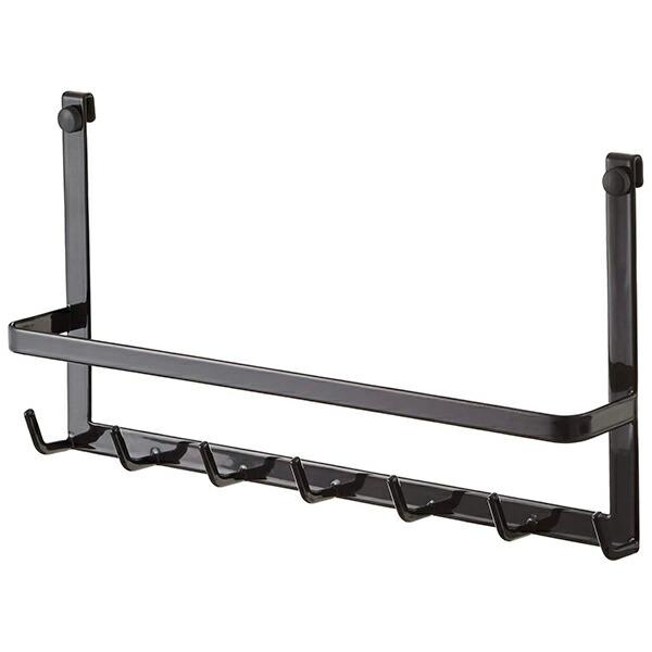 ●レンジフードに引っ掛けるだけでキッチンツールの収納スペースに！●商品サイズ： 約34.5×6×18cm●商品重量： 約290g●品質表示： 本体:スチール（粉体塗装）●耐荷重： 約4kg（フック1つあたり約500g  / バー約500g）...