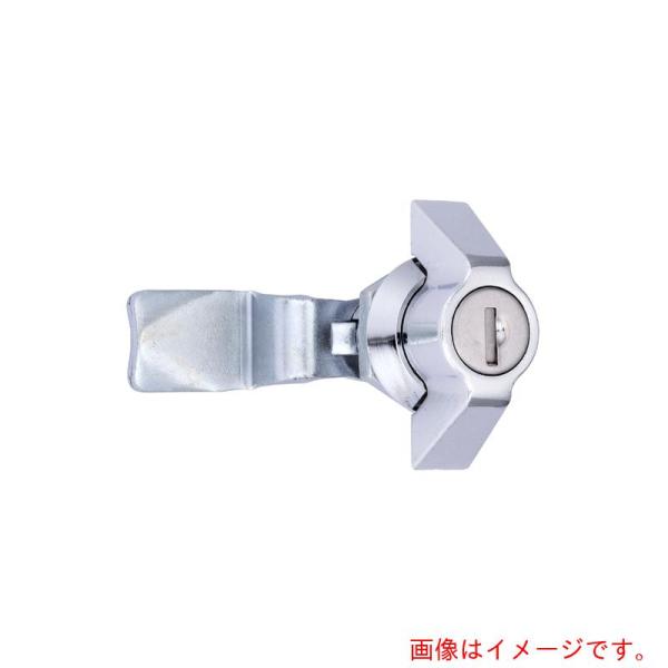 特長●左右兼用型です。●Oリング、防水パッキンを備えた防水タイプです。●防水規格：IPX3相当用途●配電盤、分電盤、制御盤、設備等仕様●適合扉厚(mm)：?6●色：シルバー●錠タイプ：同一取付板厚：?6mm●同一鍵番号：No.4444材質●...