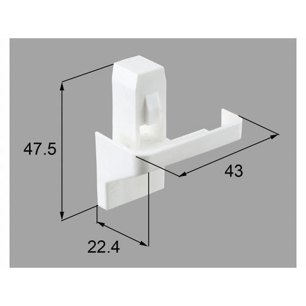 ●色： ホワイト●対応商品： アルプラクラスK4/アルプラクラスK3●備考： 新日軽部品コード:CY2310‐01＊HL【メーカー名】（株）LIXIL【メーカー品番】SVDD406LS01