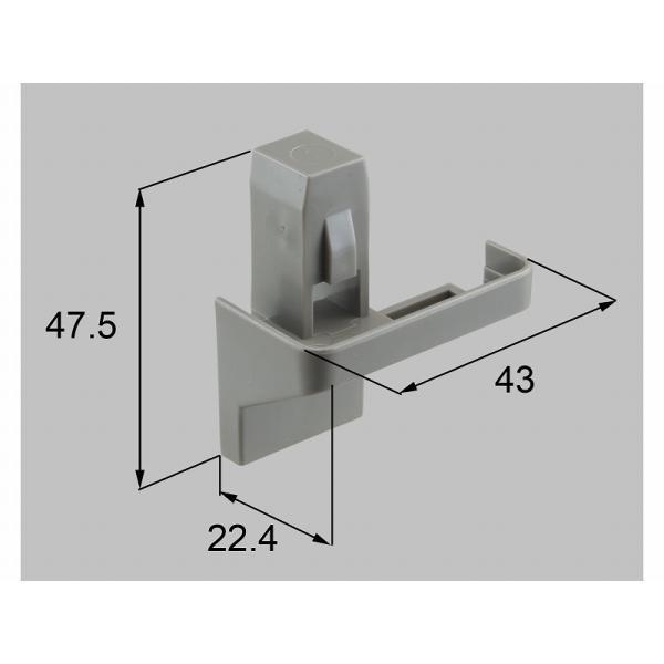 ●色： グレー系●対応商品： アルプラクラスK4●備考： 新日軽部品コード:CY2310‐01FTL【メーカー名】（株）LIXIL【メーカー品番】SVDL406LS01