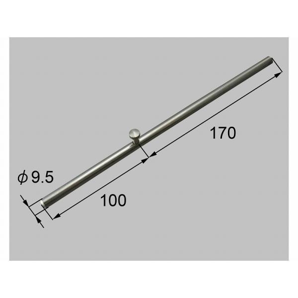 ●色： シルバー●対応商品： カーゲード/レイラ●備考： 落し棒締付ねじ（1）【メーカー名】（株）LIXIL【メーカー品番】A8AAB1008
