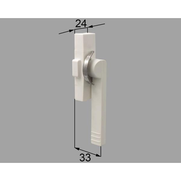 ●色： ホワイト●対応商品： RMG‐70スライド系/プララ●備考： 新日軽部品コード:CL1252‐01＊HL【メーカー名】（株）LIXIL【メーカー品番】SVQD64LS01