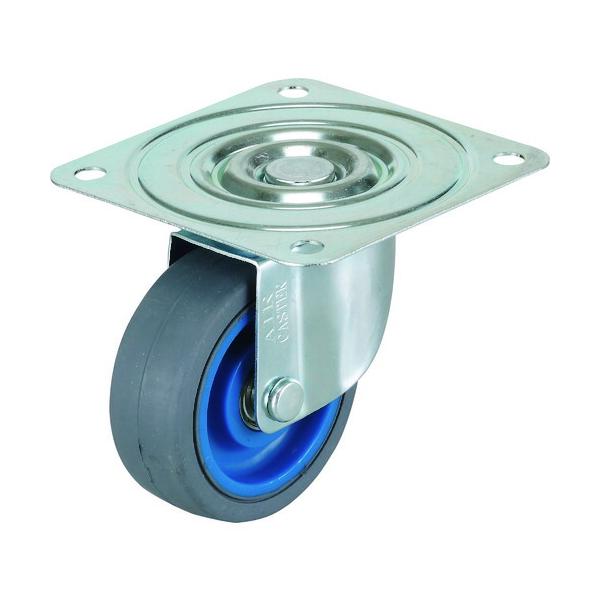 仕様●許容荷重(kgf)：82●車輪径D(mm)：75●車輪幅(mm)：27●取付高H(mm)：93●取付座A(mm)：102●取付座B(mm)：102●取付ピッチX(mm)：80●取付ピッチY(mm)：80●取付穴径P(mm)：8.8●タ...