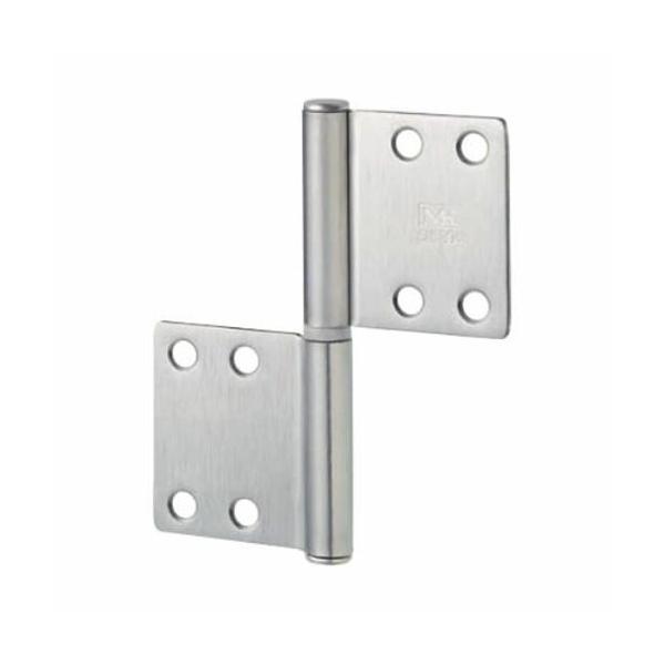 ●サイズ： 102×89mm●材質： ステンレス（SUS304）●仕上： HL●付属ネジ： 皿木ネジ 3.5×25●両面皿【メーカー名】（株）MARUKI HARDWARE CORPORATION（旧 丸喜金属本社）【メーカー品番】S-45R