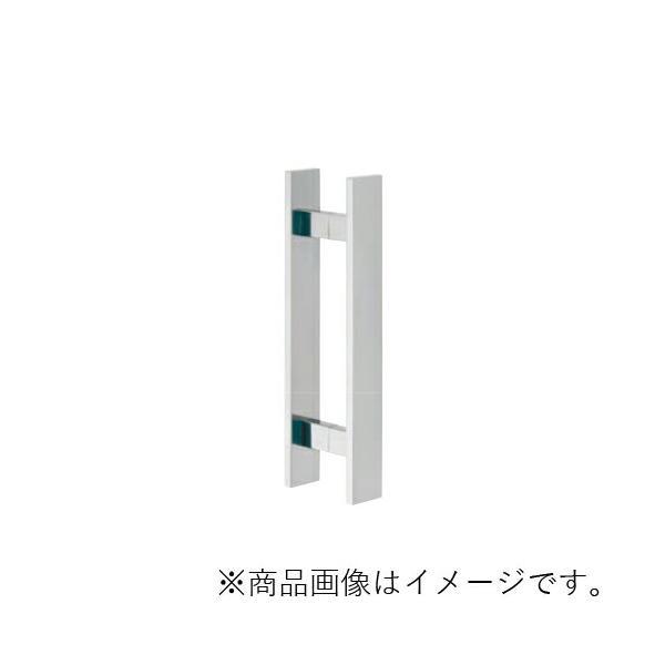 ●サイズ： 450●材質： ステンレス●仕上： 鏡面クローム●付属ネジ： M6×65mm、M6×70mm●適応扉厚： 25〜35mm（M6×65mmの場合）、30〜40mm（M6×70mmの場合）●L=450、P=350mm（図参照）【メー...