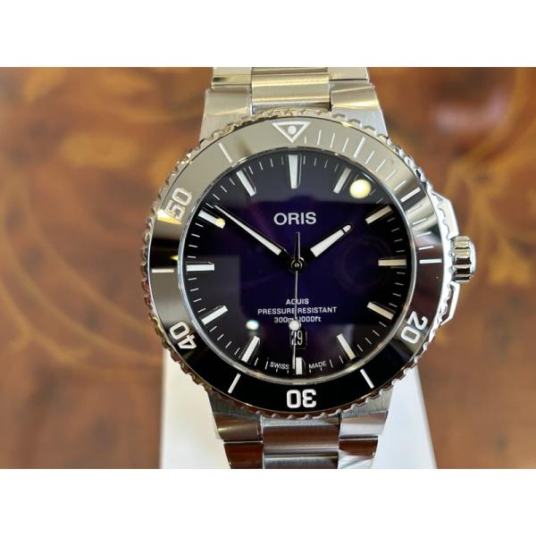 オリス アクイス デイト テイスト オブ サマー 腕時計 メタルブレスレット Oris Aquis Date Taste of Summer 01 733 7789 4158-07 8 23 04PEB 43.5mm 正規輸入品ブランドOR...