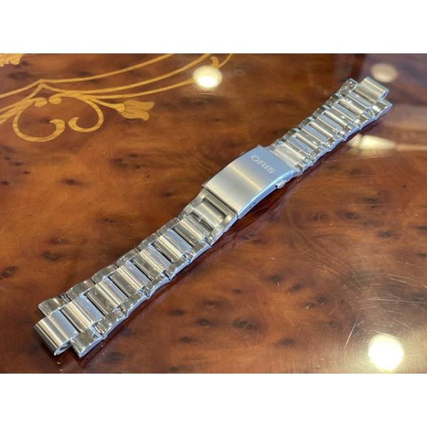 ORIS オリス 腕時計 アクイス キャリバー400 専用 24mm ステンレススチールブレスレット ストラップ 腕時計 ベルト バンド商品番号 07 8 24 09PEBストラップの素材 ステンレススチール ブレスレットカラー メタルスト...